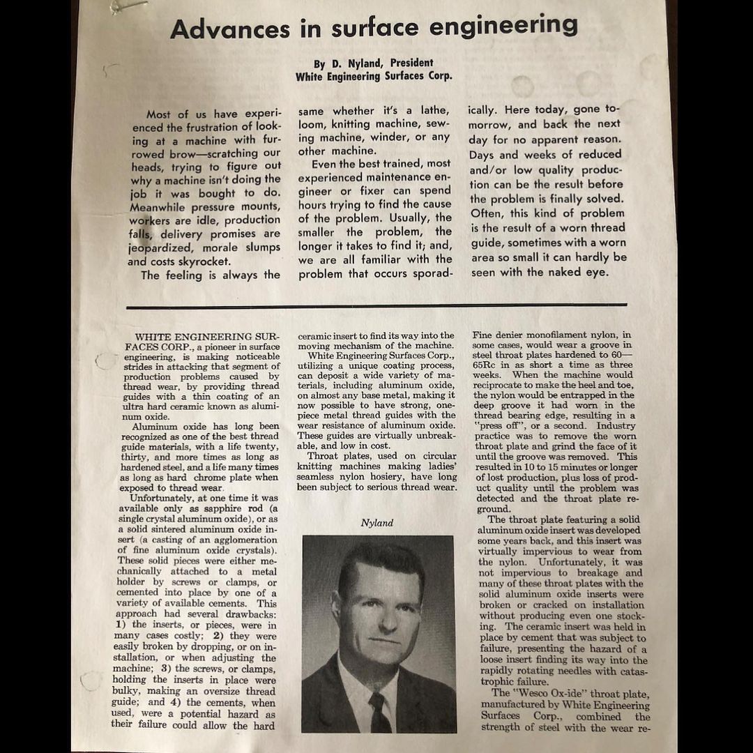 We’ve been a World Class Supplier of thermal spray coatings for over 55 ...